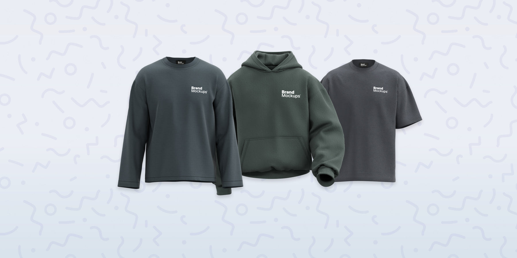 Brand Mockups – Easy to Use 3D Clothing Mockups