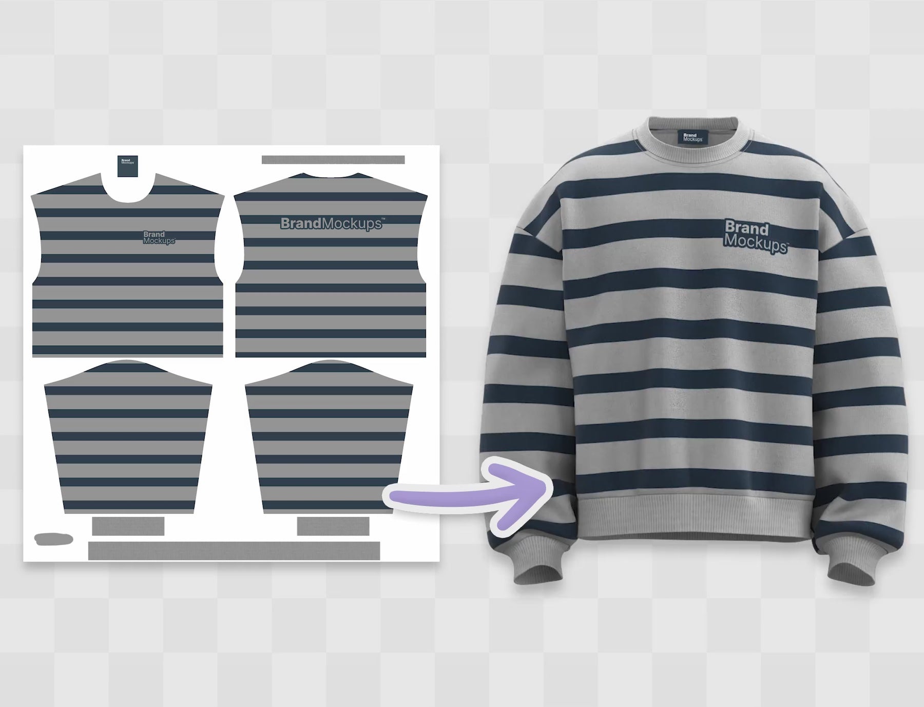 Brand Mockups – Easy to Use 3D Clothing Mockups